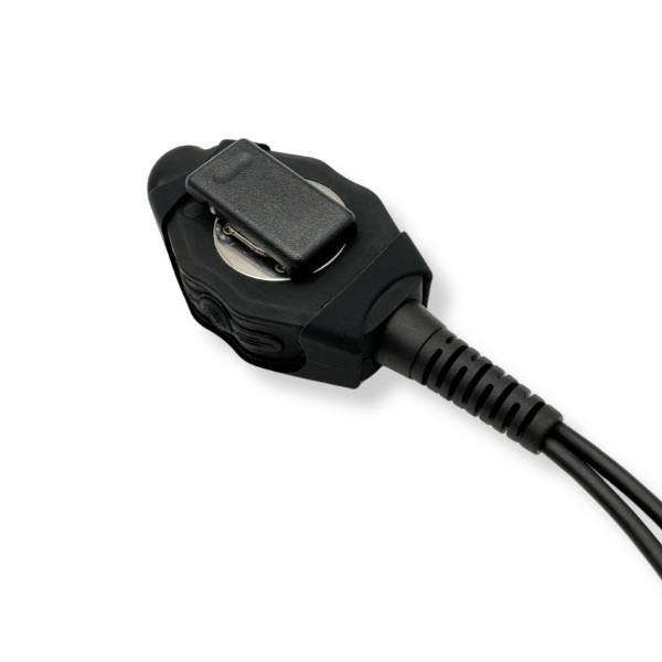 COMHEAD Dual-Comm Tactical PTT 4-Pin Nexus 2x Motorola 2-Pin Doppelklinke