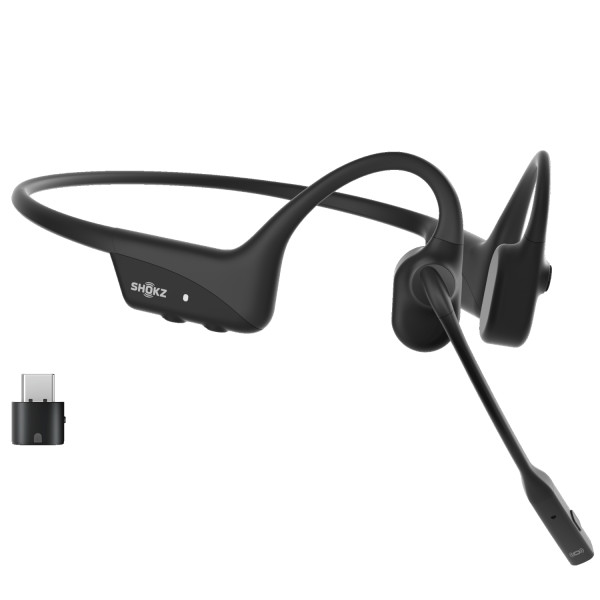 Shokz OpenComm 2 UC BT Bluetooth Knochenschall-Headset inkl. USB-C ...
