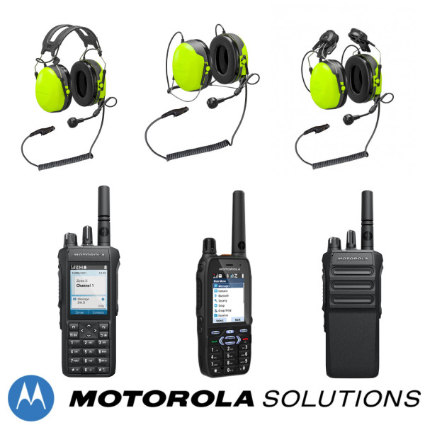 Gehörschutz-Headsets für die neuen Motorola R7, R7a und MXP600 ...