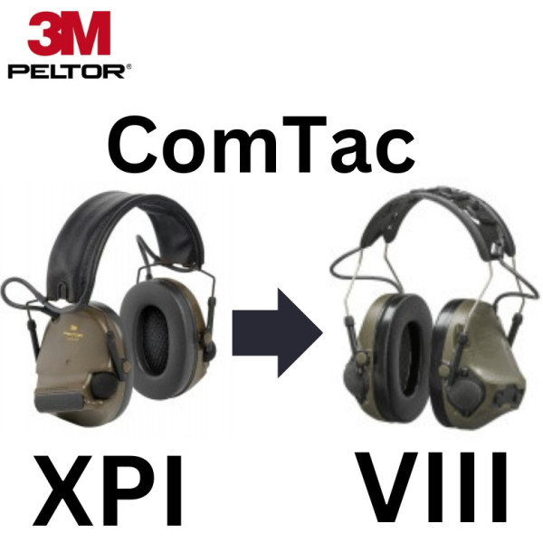 Abkündigung 3M Peltor ComTac XPI & Einführung der ComTac VIII Serie | COMHEAD Headset Company