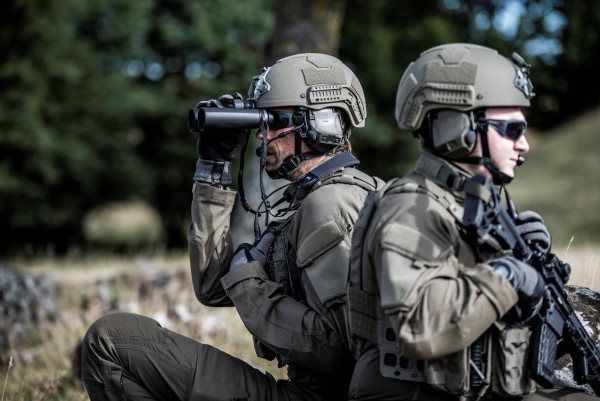 3M Peltor ComTac VIII MT14H418A-86 GN Single-COMM NATO