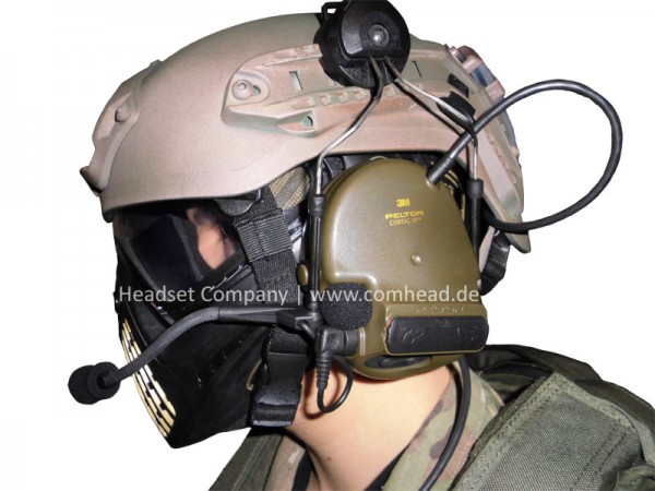 3M Peltor Comtac XP für Ops-Core Helm mit ARC Rail (MT17H682P3AD-D68PS)