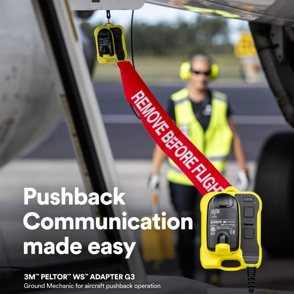 3M Peltor WS Adapter G3 Ground Mechanic FL61007-WS7 Bluetooth Dongle